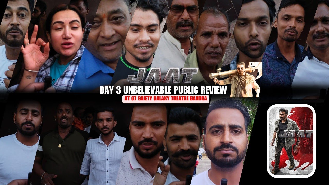 JAAT || Day 3 Unbelievable Public Review || At G7 Gaiety Galaxy Theatre ...