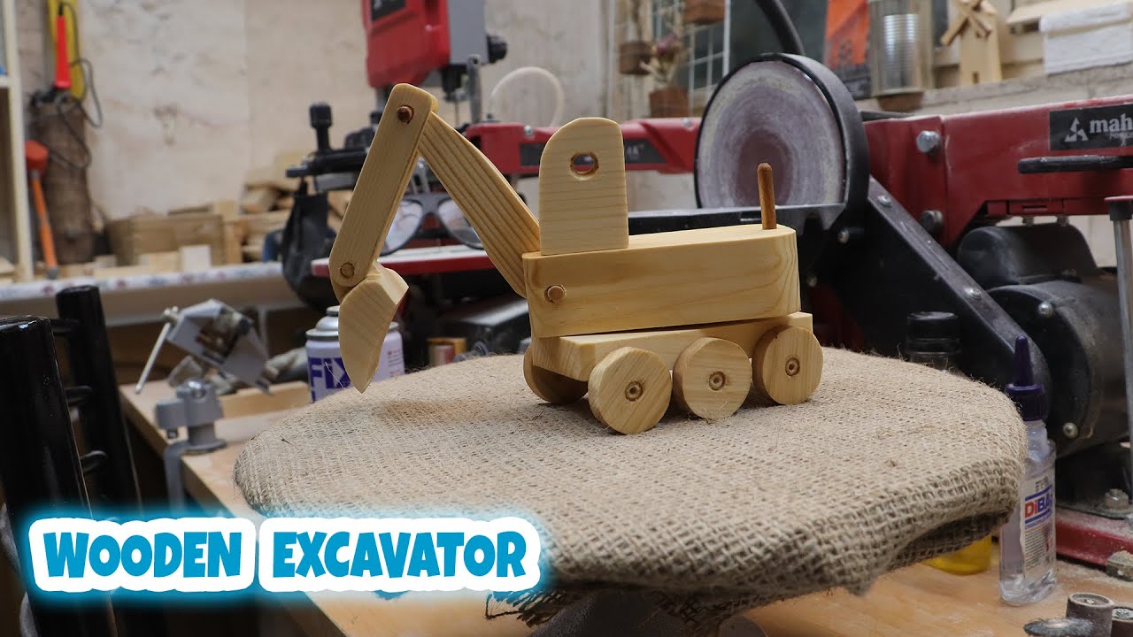I Built a Wooden Excavator From Scratch – The Details Will Blow Your ...