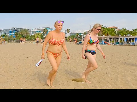 Antalya Beach Walk Turkey / Escape to the Mediterranean Beaches