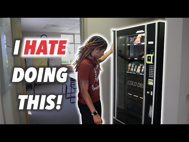 Vending Machine Meme When A Bag Is Stuck In The Vending Machine Meme