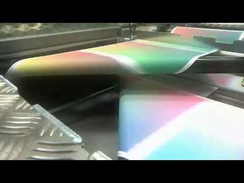 Océ ColorStream® 3500 printer at Corus Printing [Testimonial] - YouTube