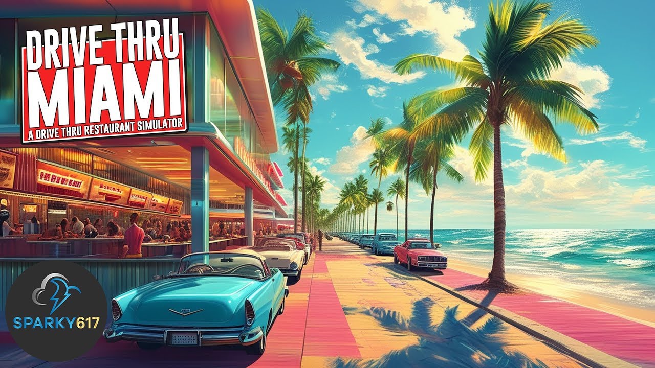 OPENING A BEACHFRONT DRIVE THRU! | Drive Thru Miami Review - YouTube