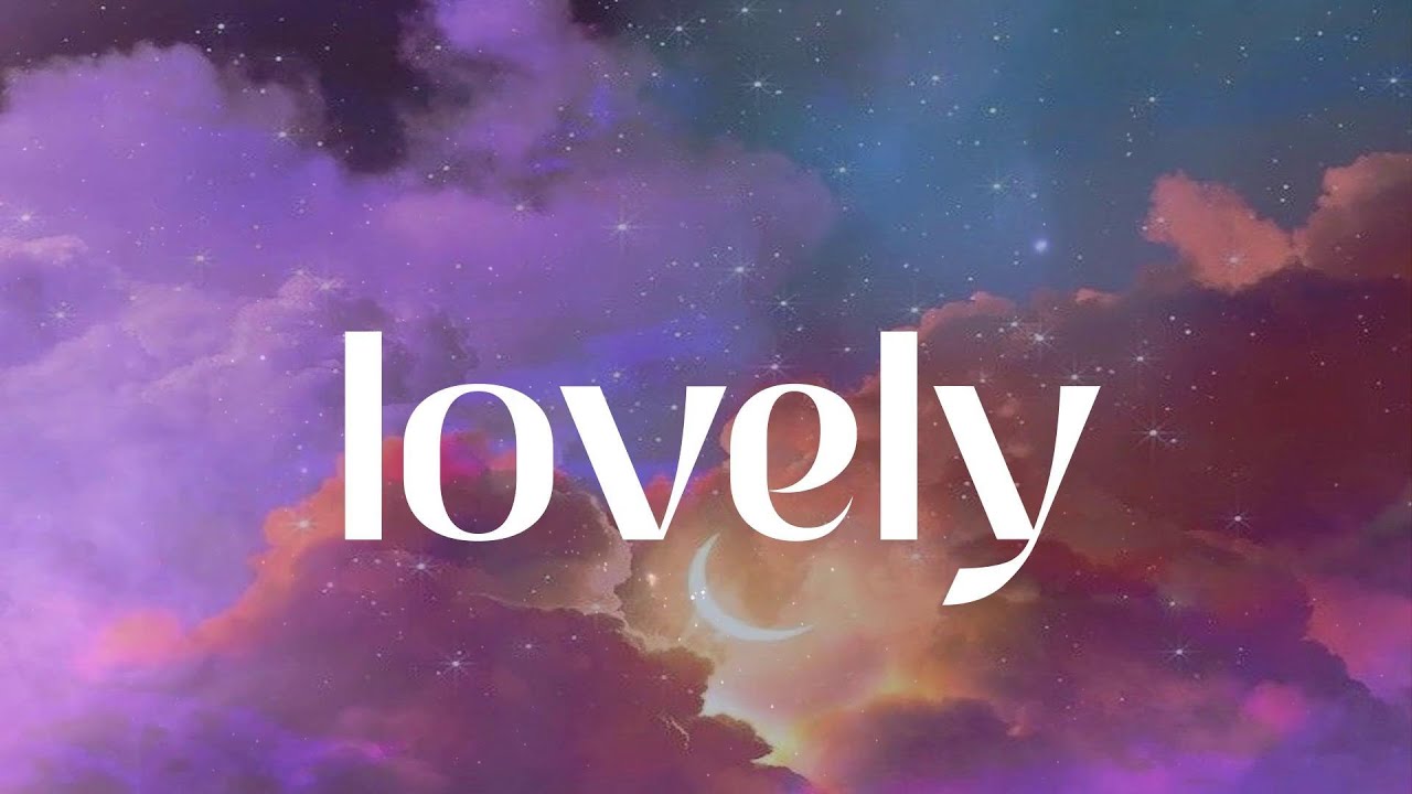 Billie Eilish - lovely (Lyric Video) - YouTube