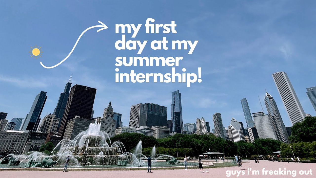 MY FIRST DAY: AS AN INTERN IN CHICAGO - YouTube