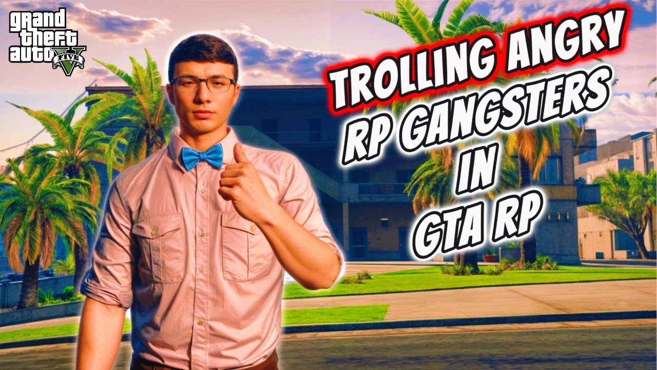 TROLLING ANGRY ROLEPLAY GANGSTERS in GTA RP - YouTube