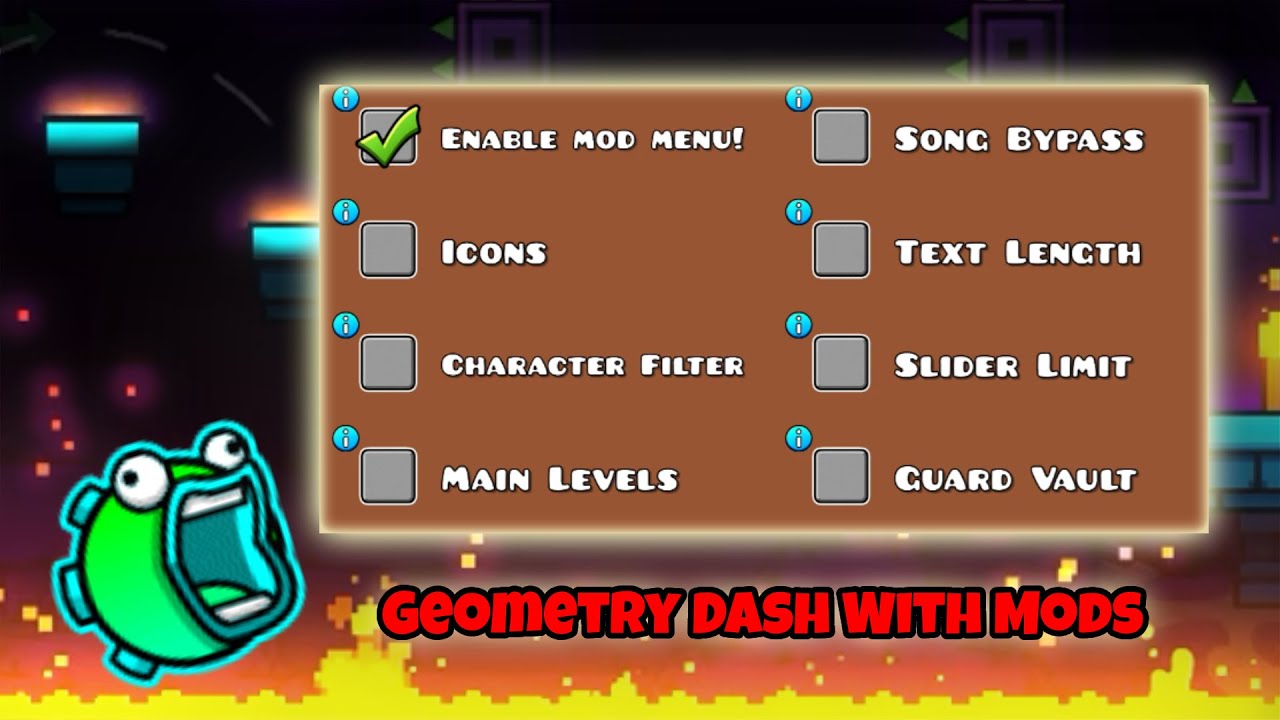 Geometry Dash With Mods (For The First Time Ever) - YouTube