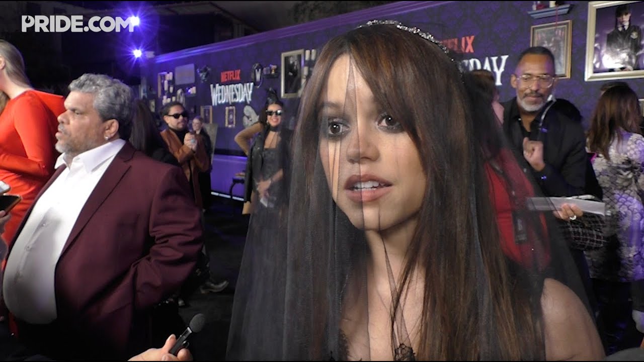 The Stars of 'Wednesday' - 'Addams Family' Netflix Series - YouTube