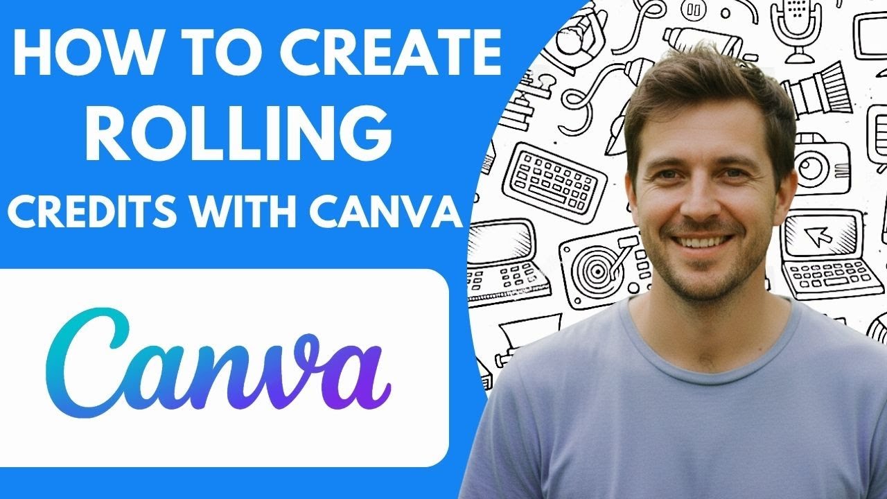 How to Create Rolling Credits with Canva Full Guide - YouTube