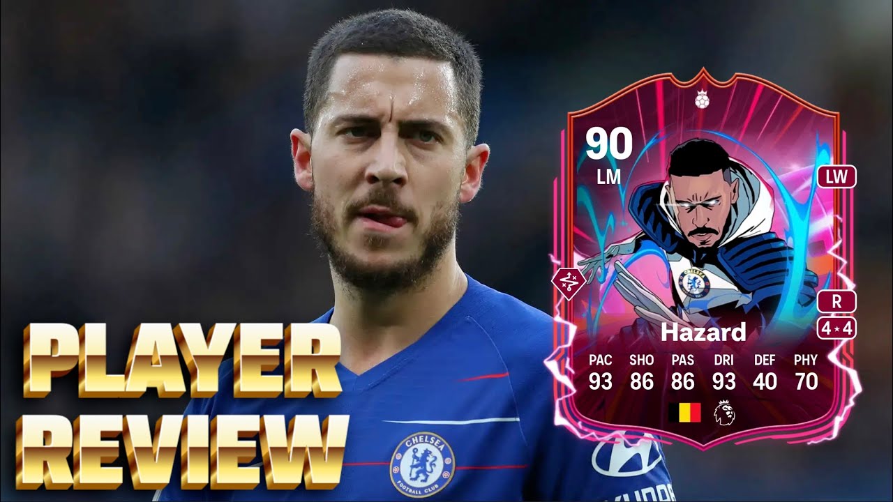 ¡EL GENIO DEL CHELSEA! -REVIEW EDEN HAZARD HERO PRIME 90 EAFC 25 - YouTube