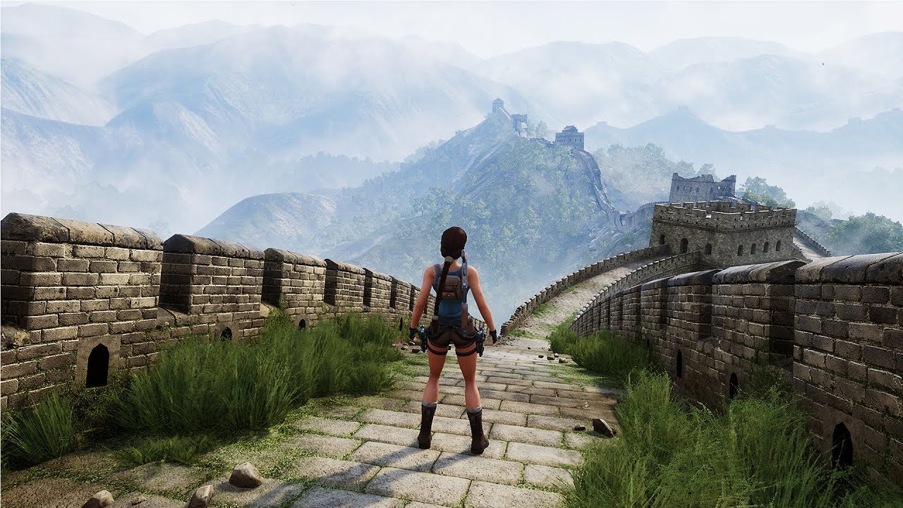 Jogando Tomb Raider II The Dagger of Xian Remake (Demo) - YouTube