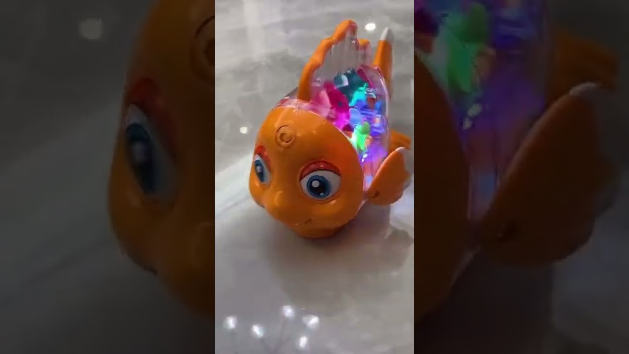 Transparent Gear Fish Toy | Swing Fish Toy for Kids | Walking Fish Toy ...