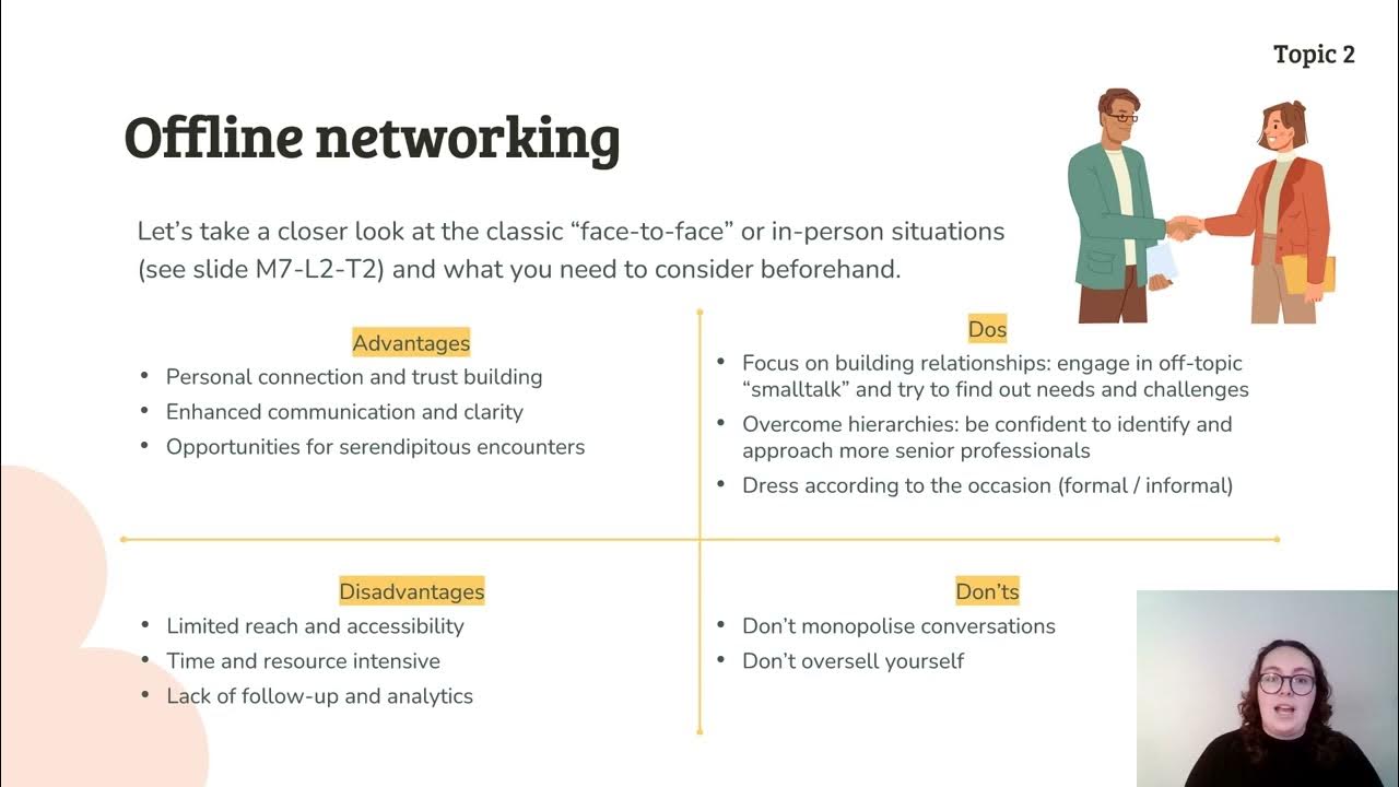 M7 Lesson 3 - Preparing for networking activities - YouTube