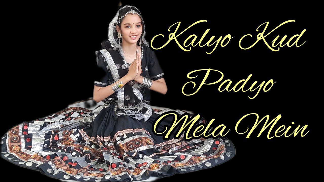 Kalyo Kud Padyo । Amazing Folk performance by Divyanshi #viral - YouTube