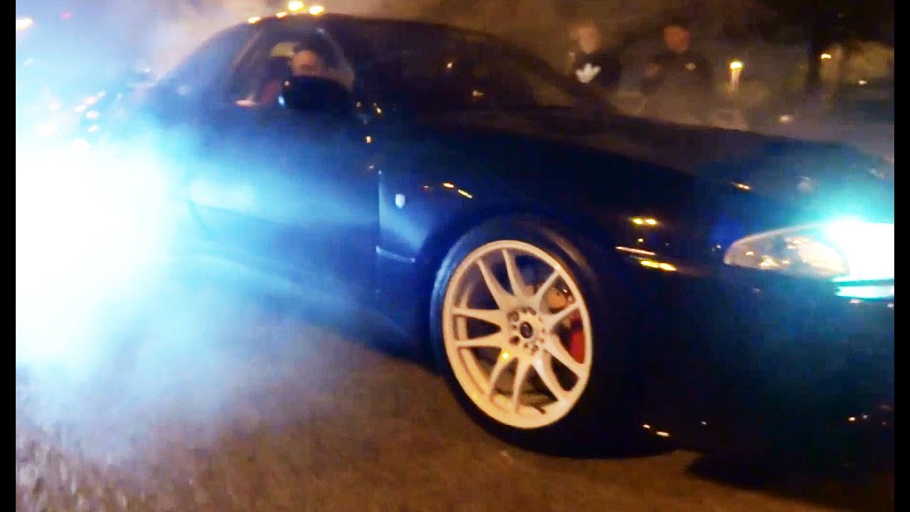 800BHP Skyline R32 & Nissan S14 - Wheelspins & Rev Limiters - YouTube