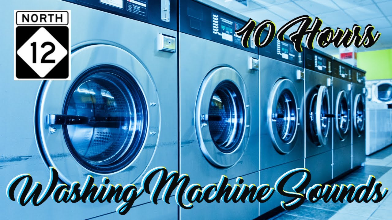 Relaxing Washing Machine Sounds For Sleeping | Study Meditation | 10 ...