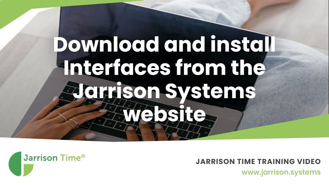 Download and install Interfaces from the Jarrison Systems website - YouTube