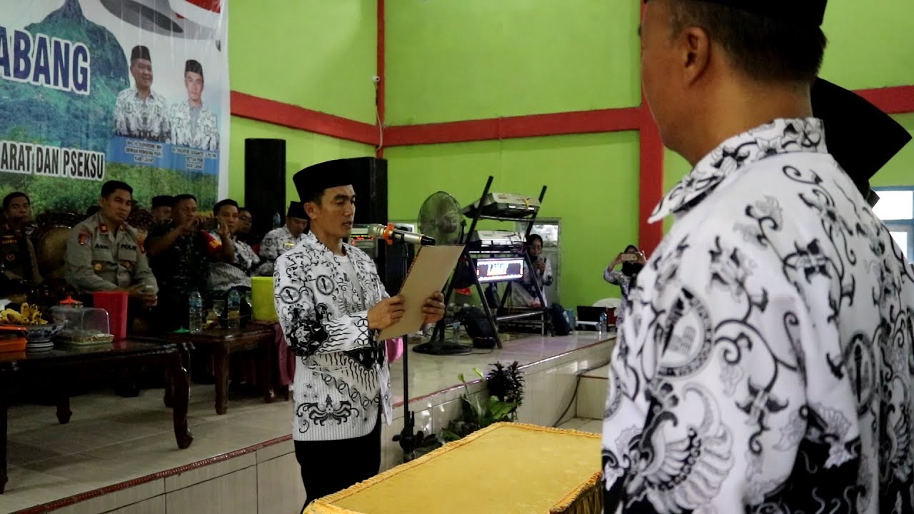 Pelantikan Pengurus PGRI Kecamatan Wilayah Kikim Area Kab. Lahat Tahun ...