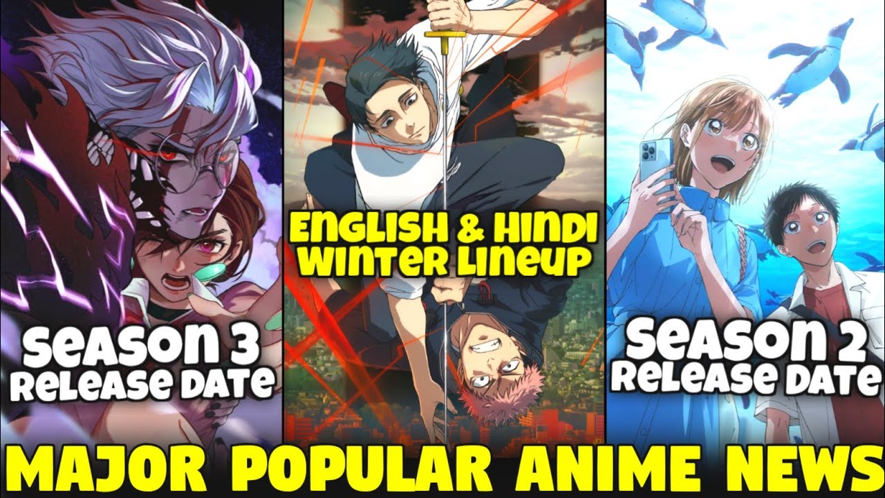 Dandadan Season 3 & Blue Box S2 Release Date! | JJK & Upcoming Dub ...