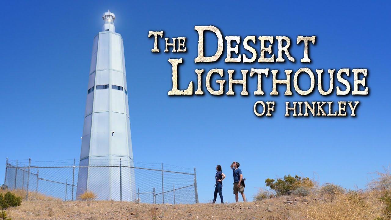 What's INSIDE this Mysterious Desert Lighthouse? - YouTube