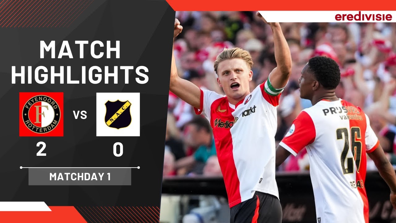 Feyenoord - NAC Breda | 2-0 | Highlights | Eredivisie 2025-26 ...