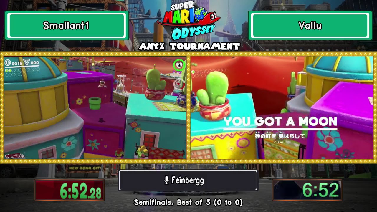 Smallant1 vs Vallu SMO Any% Tournament 2017 - YouTube