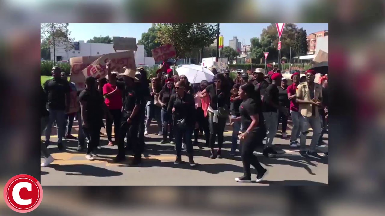 Cell C workers join a strike at media company Tiso Blackstar. - YouTube