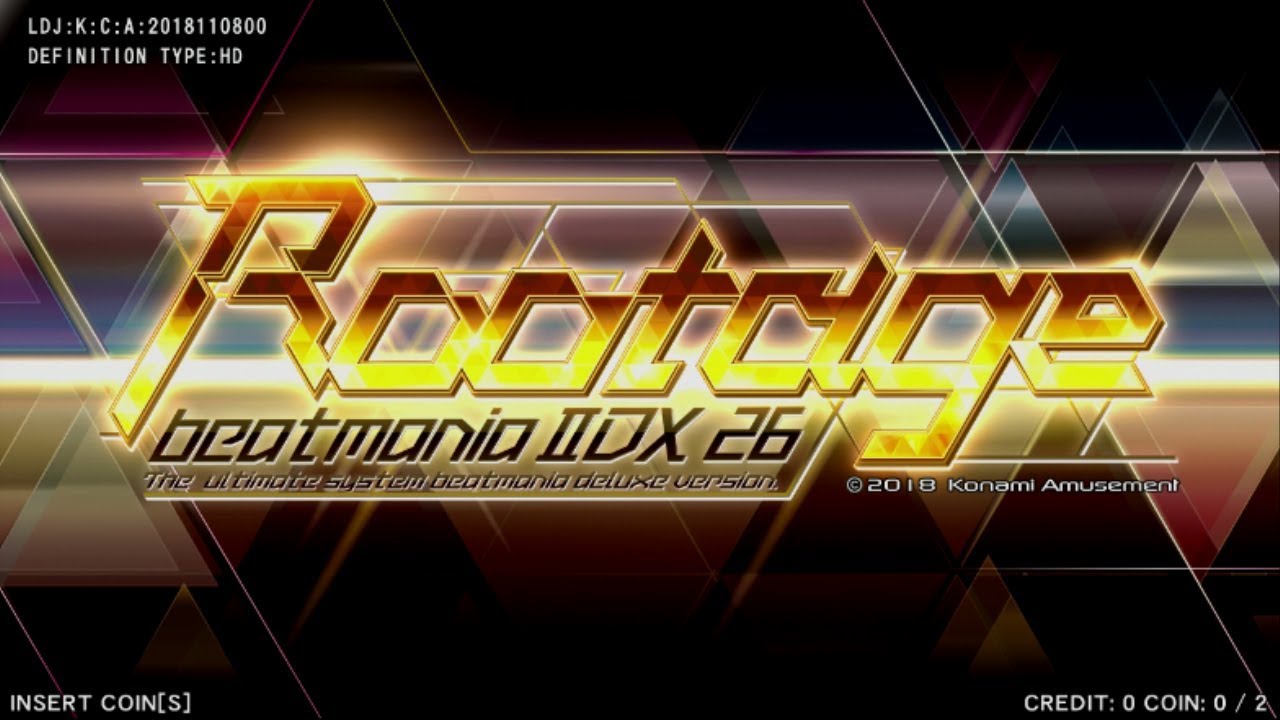 [beatmania IIDX 26 Rootage] Title & Demo Loop - YouTube