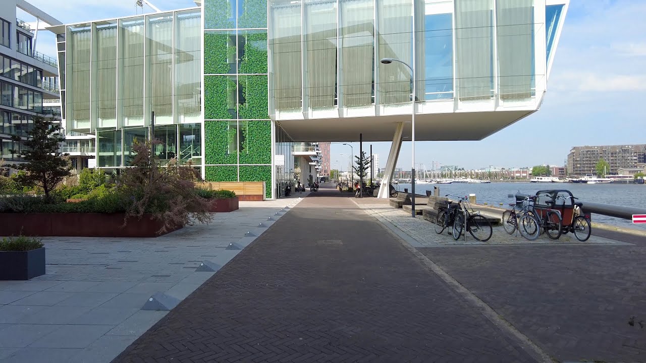 Walking in Amsterdam ☀️ | City Island Cruquius | The Netherlands 4K ...