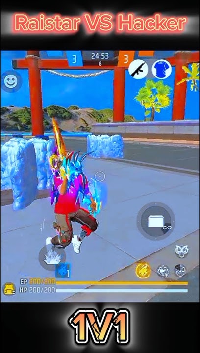 Raistar vs Hacker 1v1 custom challenge in #freefire #freefireclips#freefireshorts #freefiremax ...