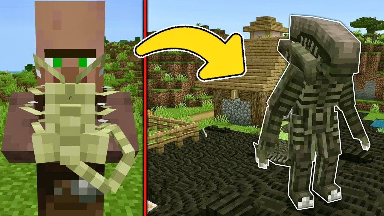 Xenomorph Hive from one Facehugger in Minecraft Bedrock - YouTube