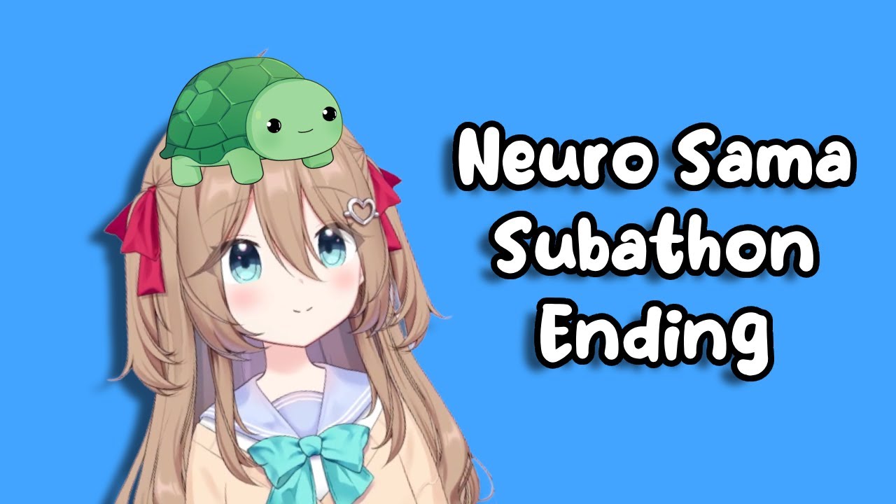 Neuro Sama 2024 - 2025 Subathon Ending - YouTube