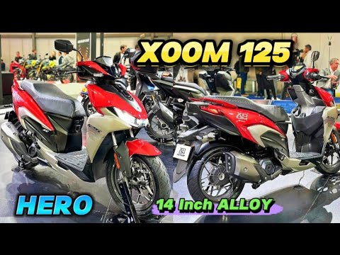 Hero Xoom 125R | Xoom 125cc | Launch Details | 14 Inch Alloy | Xoom 125 ...