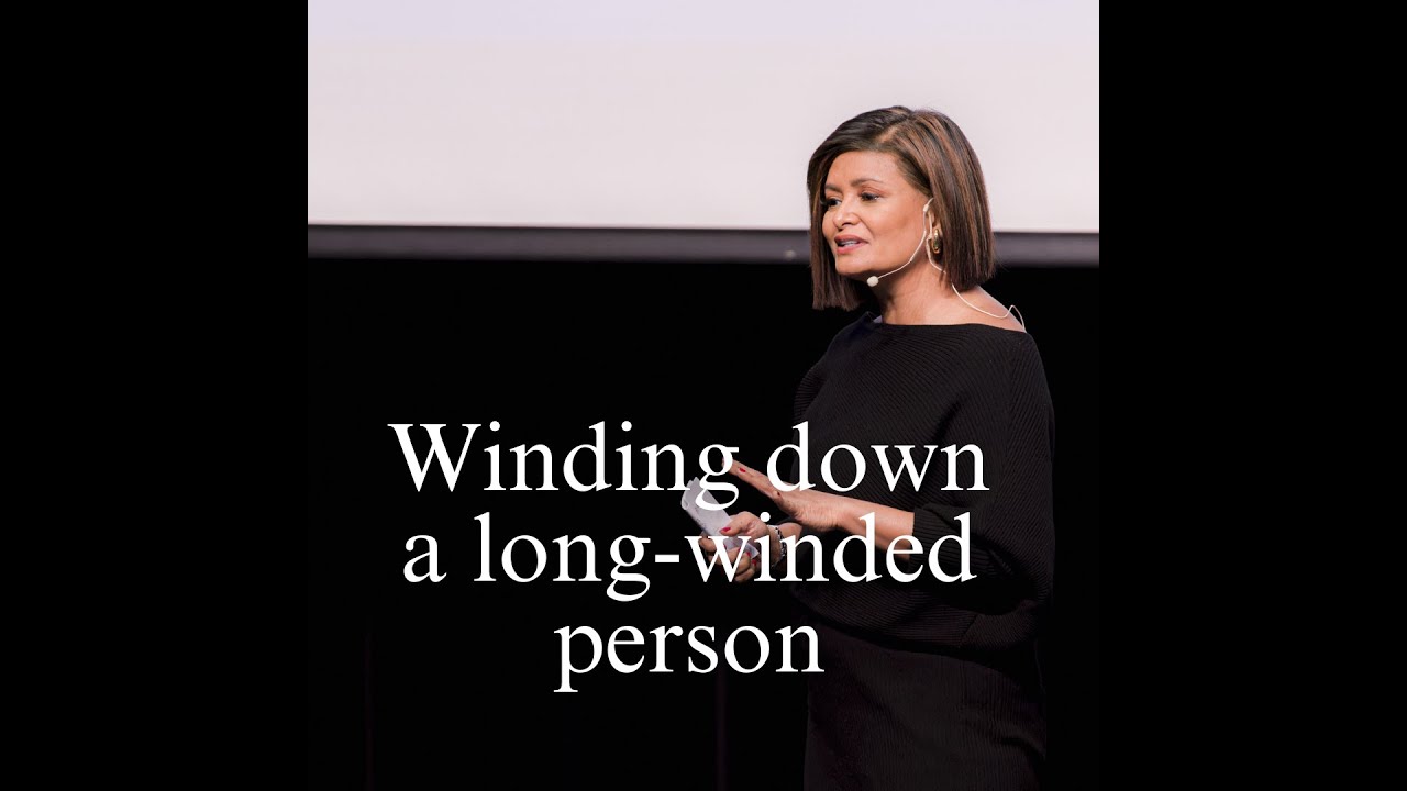Anatomy of a Good 'No': Winding down a long-winded person - YouTube