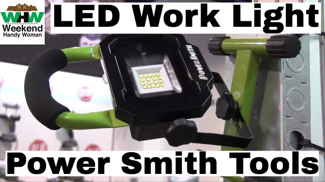 Power Smith Tools Lithium Ion Rechargable LED Work Task Light | Weekend ...