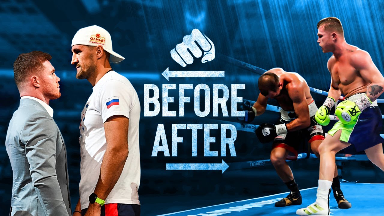 BEFORE and AFTER Fighting CANELO ALVAREZ - YouTube