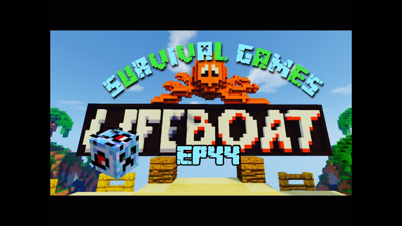 Survival games lifeboat EP44 minecraft pocket edition (MCPE) - YouTube
