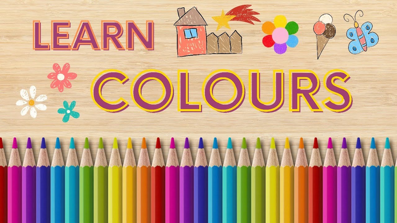 COLOURS | Learn colours | COLORS for toddlers | Preschool learning ...