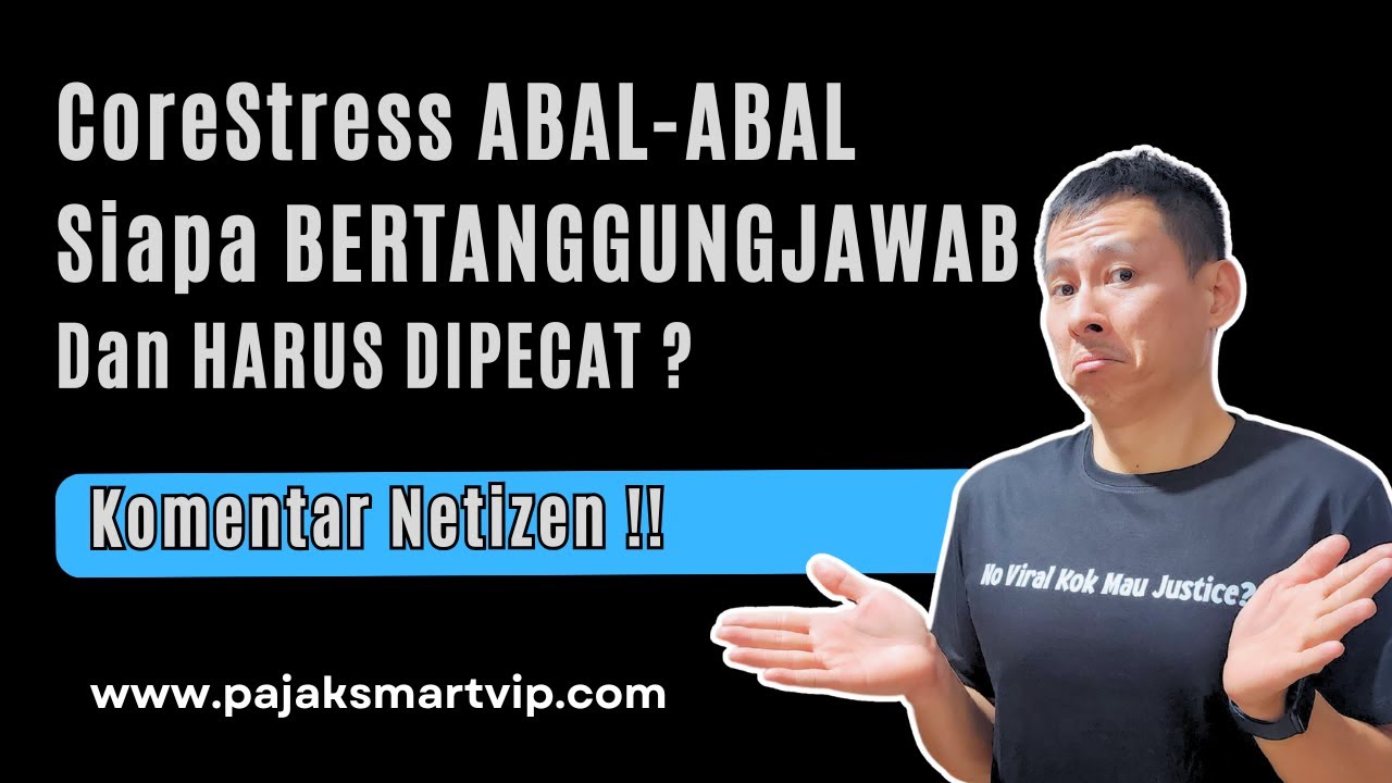 CoreSTRESS Produk Abal-Abal Siapa BertanggungJawab dan Harus Dipecat ...