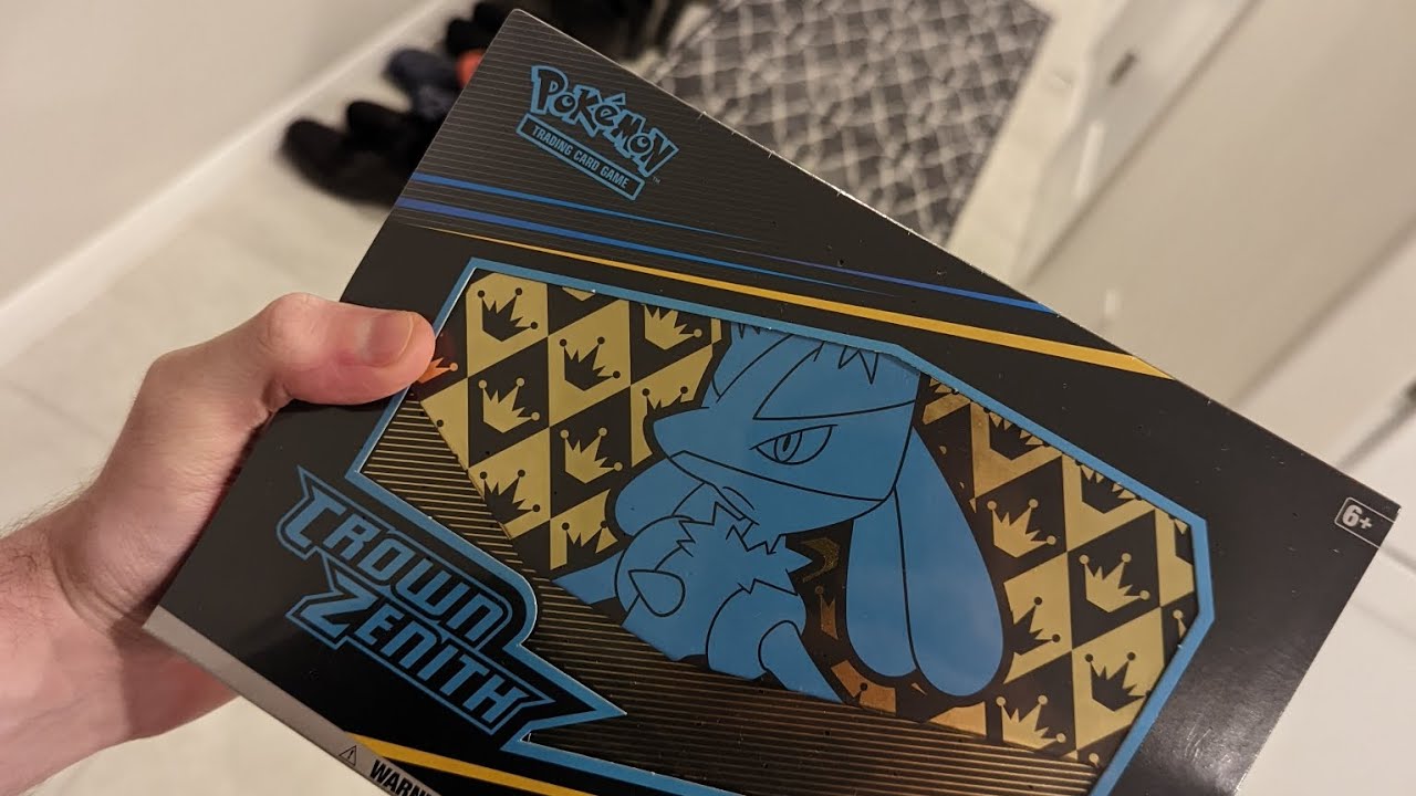 Crown Zenith Pokemon Center ETB Pack Opening - YouTube