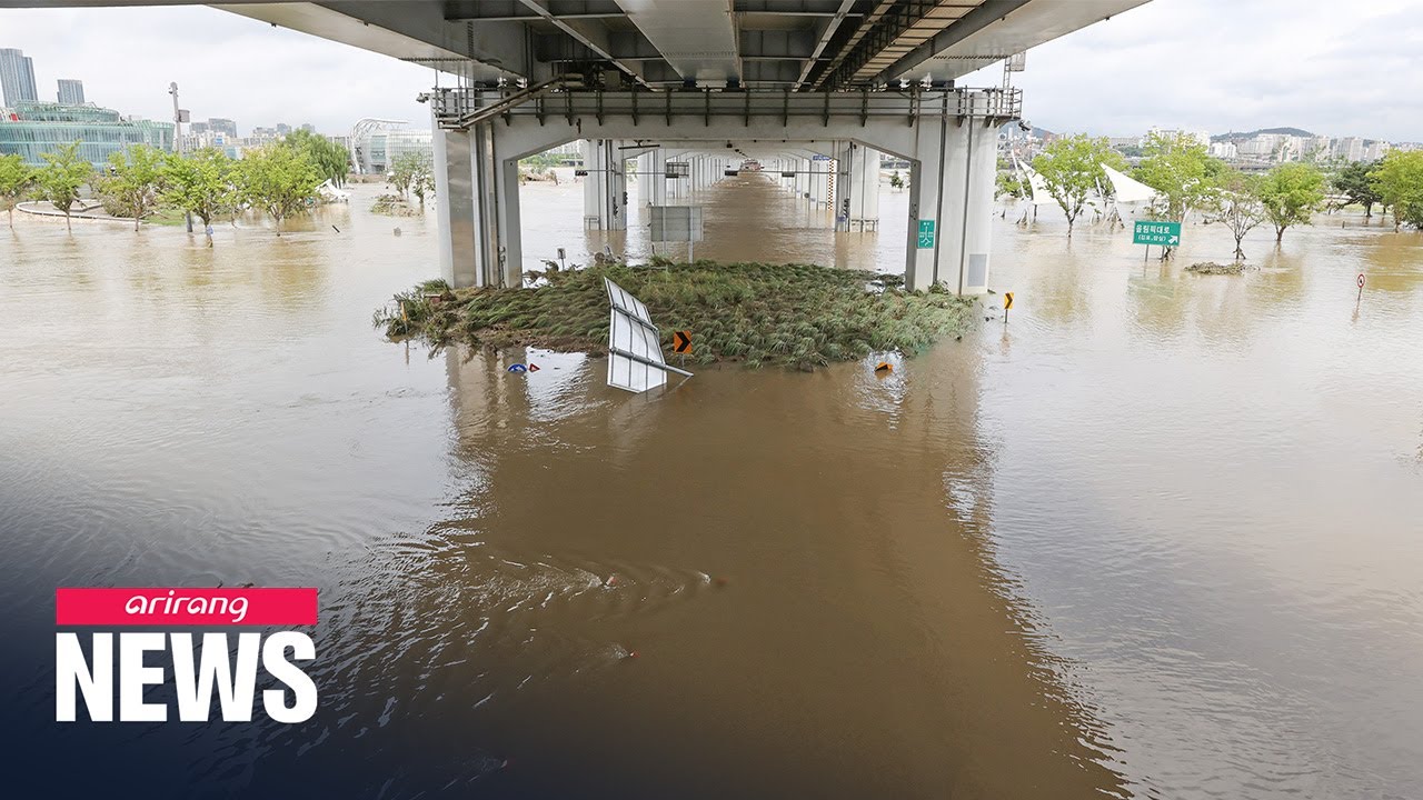 Seoul's Jamsu Bridge closed for 9th straight day as Han River water ...