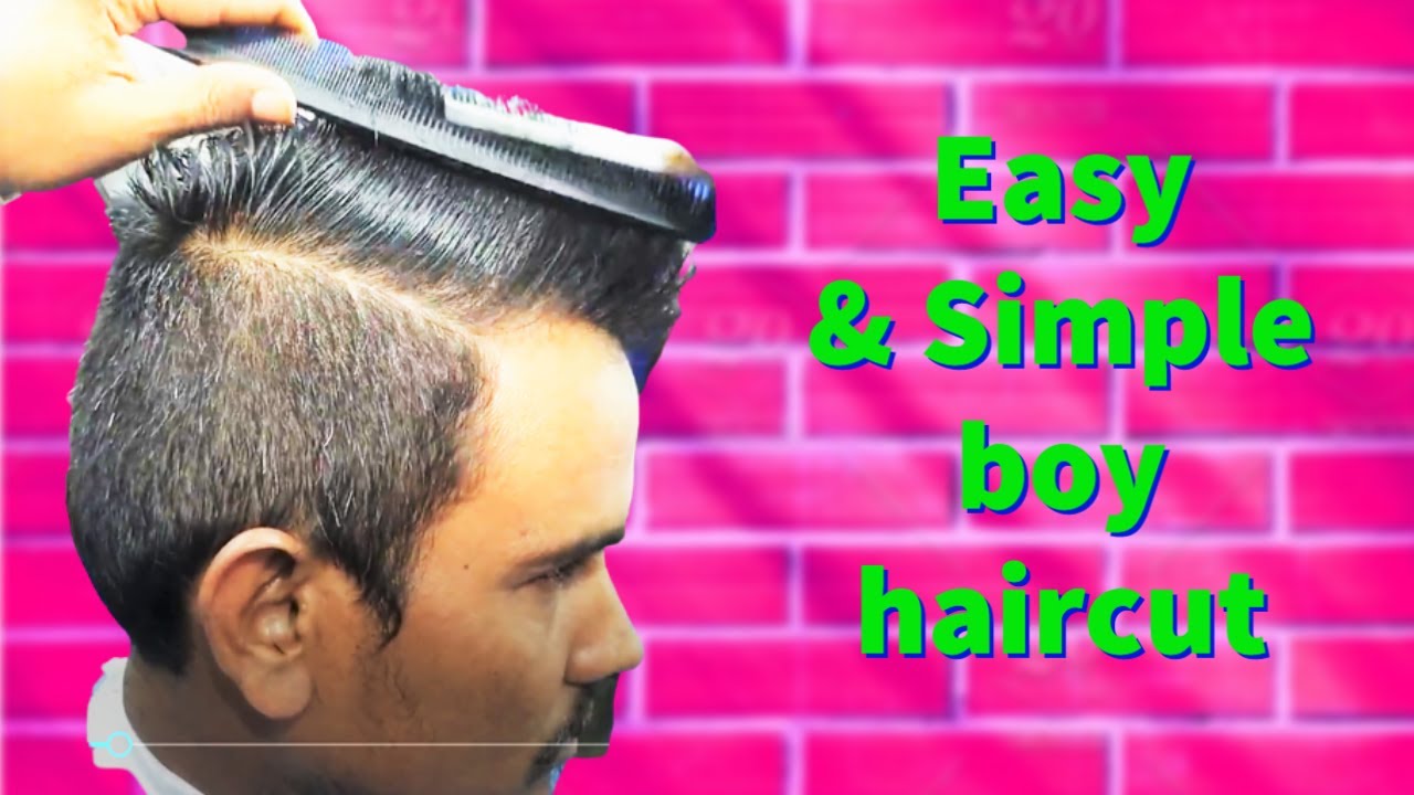 Advance boy haircut || Easy & simple boy haircut for beginners_ - YouTube