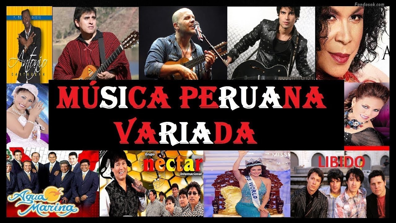 MIX MÚSICA VARIADA PERUANA: Rock, cumbia, baladas, salsa, huayno ...