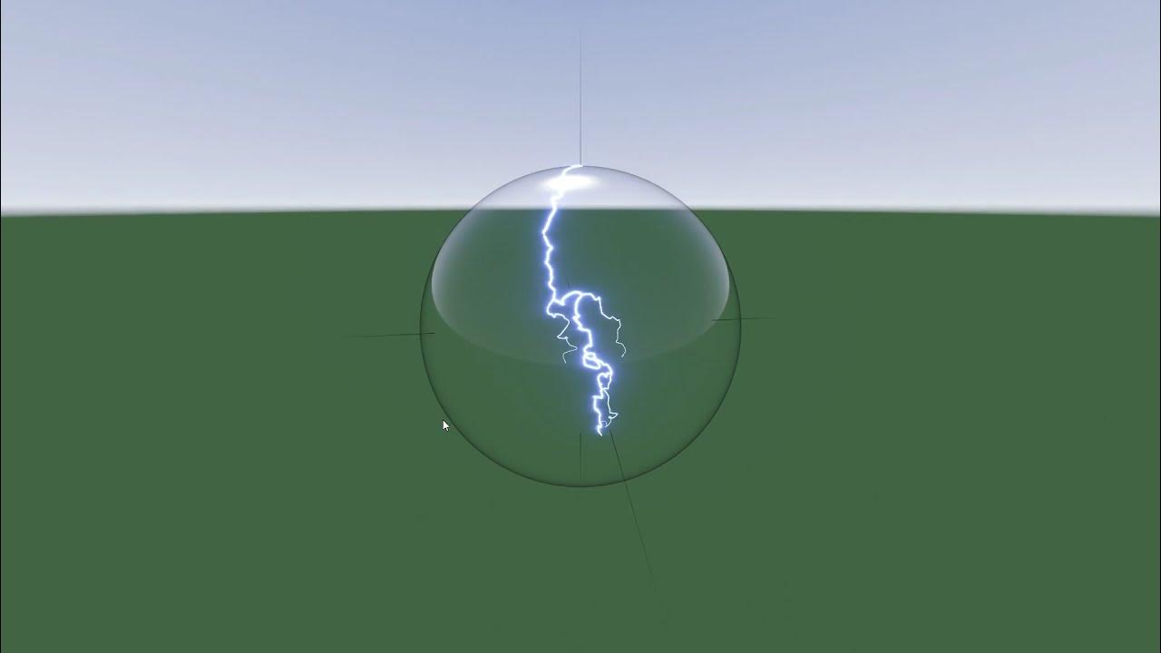 Procedural lightning simulation - YouTube