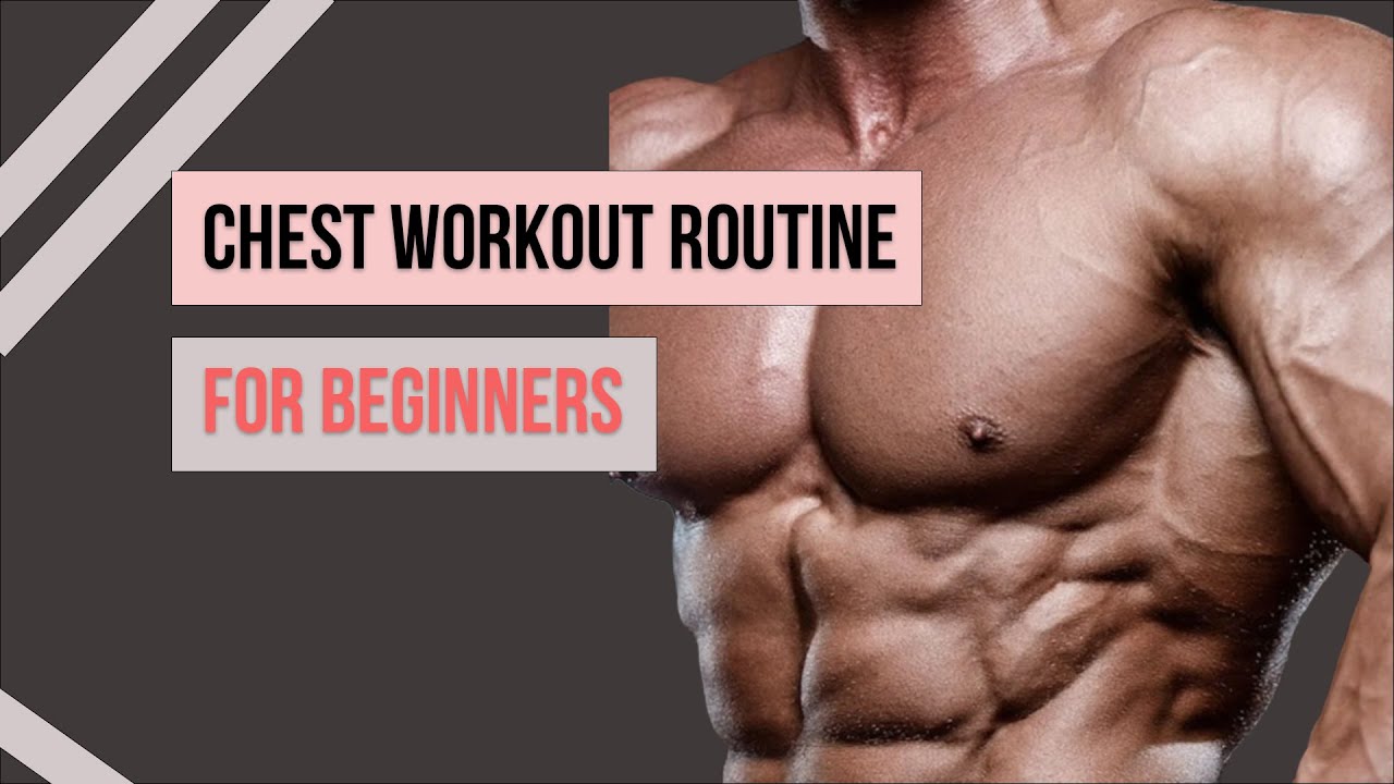 Get Ripped Effective Chest Workout Routine for Beginners | #fitness ...