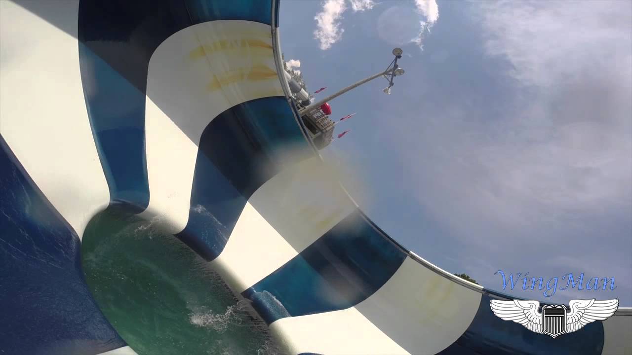 Ocean Breeze Waterpark - Hurricane - YouTube