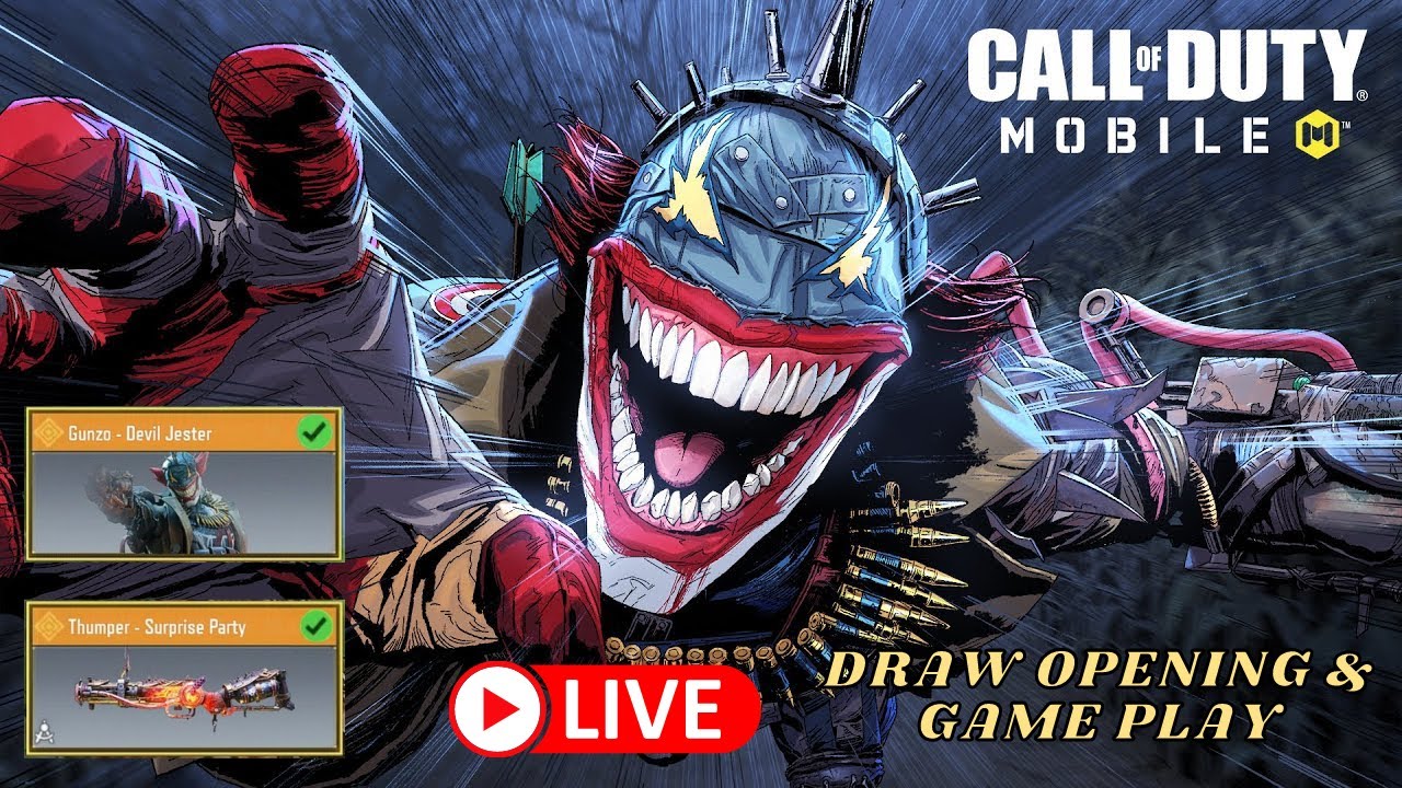 Unhinged Jokester Lucky Draw | Legendary Gunzo Devil Jester | Thumper ...