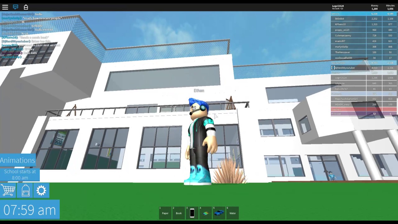 Roblox High school Dorm life tour - YouTube