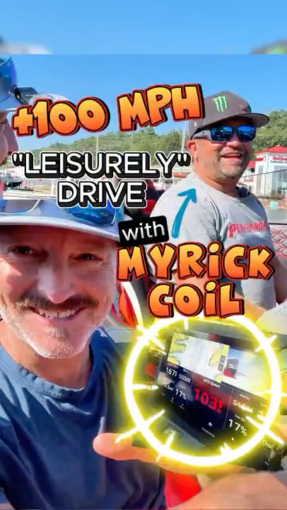 100 MPH "Leisurely" Drive with Myrick Coil - YouTube