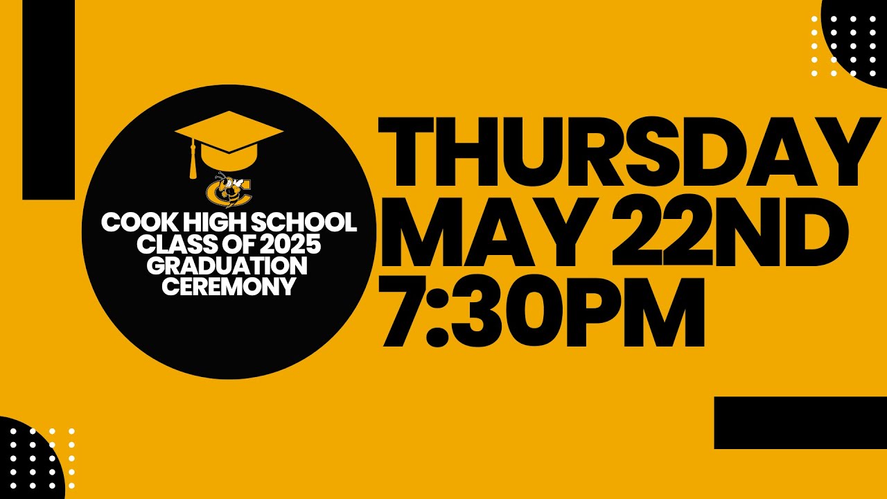 2025 Cook High School Graduation Ceremony | Livestream - YouTube