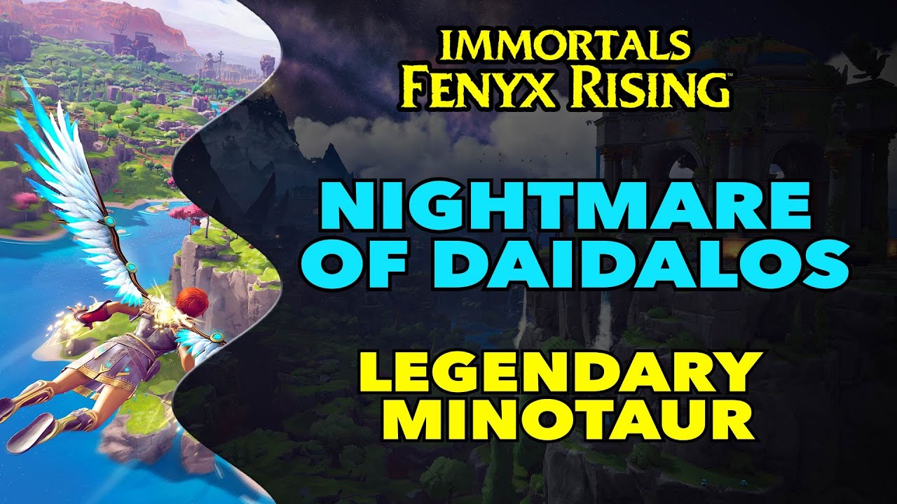 Immortals: Fenyx Rising - Nightmare of Daidalos - Legendary Minotaur ...